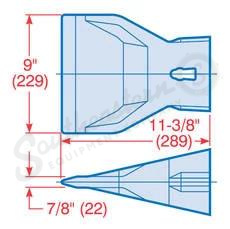 Case Construction Flare Bucket Tooth 127228A1